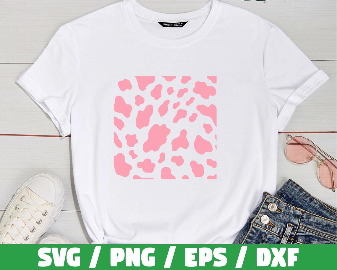 Cow Print Svg Png Bundle, Cow Texture Svg, Farm Animal Png, Cow Print ...