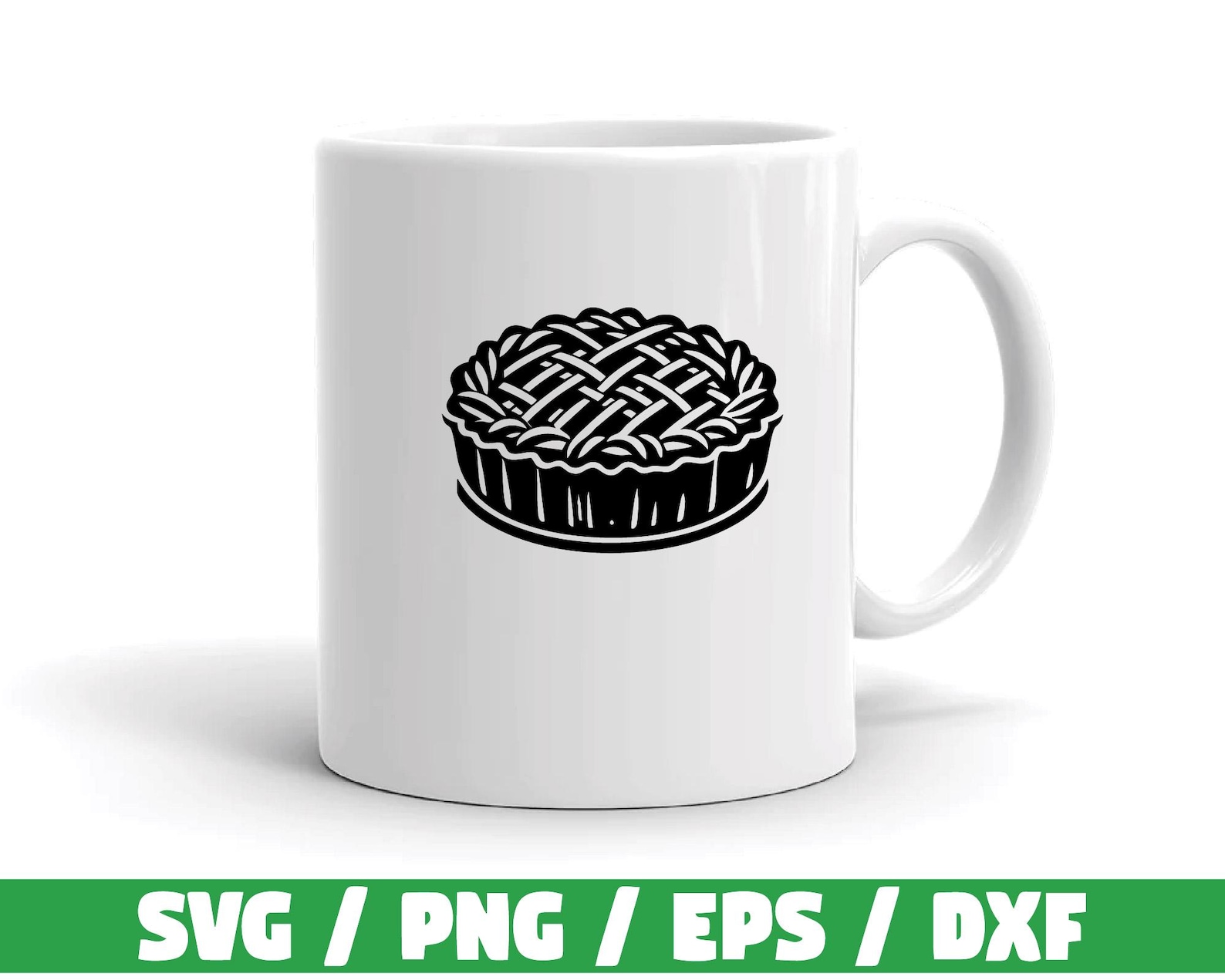 Cute Pie SVG Designs, Fall Season Silhouette & Cricut Graphics ...