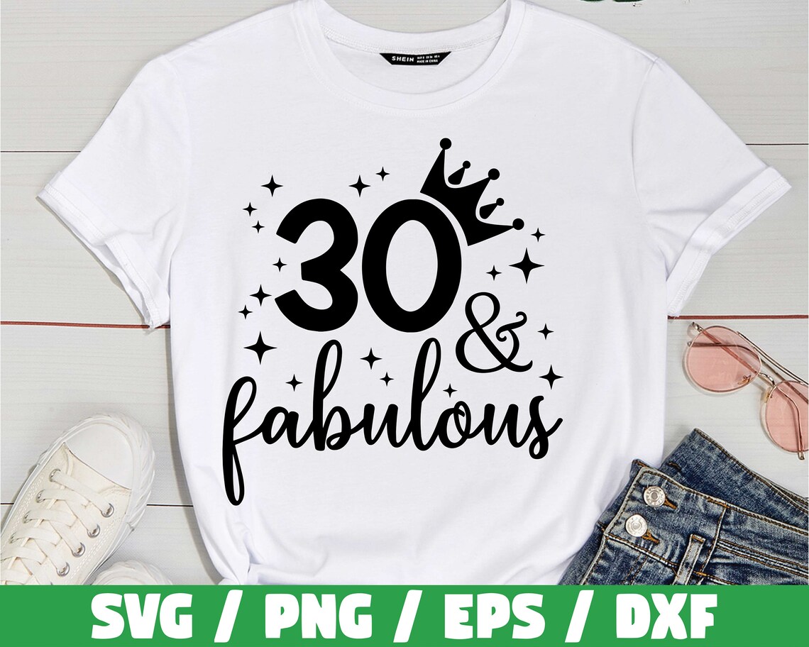 30th Birthday SVG Bundle, Thirty SVG Bundle, 30th Birthday Svg, Hello ...