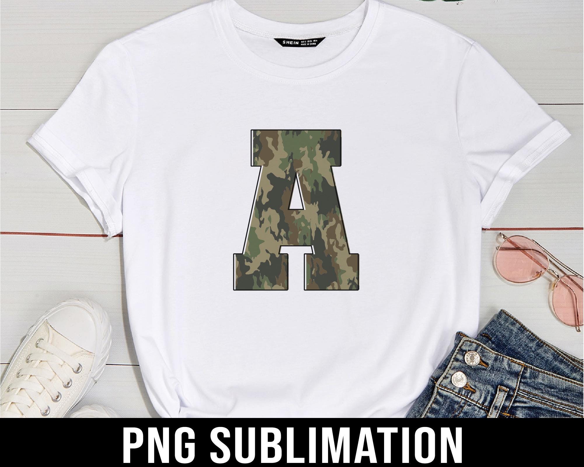 Army Font Png Bundle, Army Old Camouflage, Digital Design, Camouflage ...