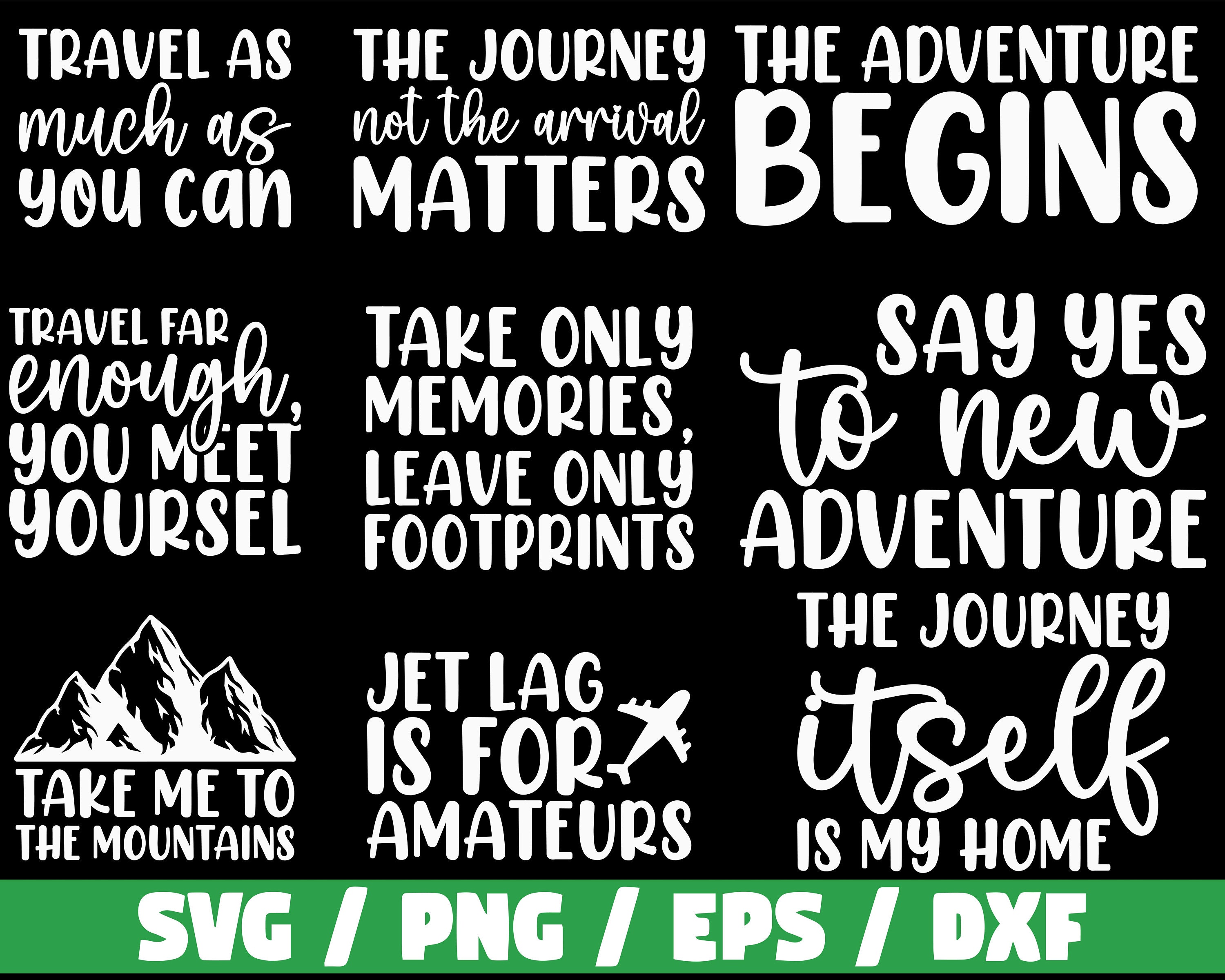 Travel Svg Bundle, Adventure Svg, Travel Svg, Family Trip Vacation SVG ...