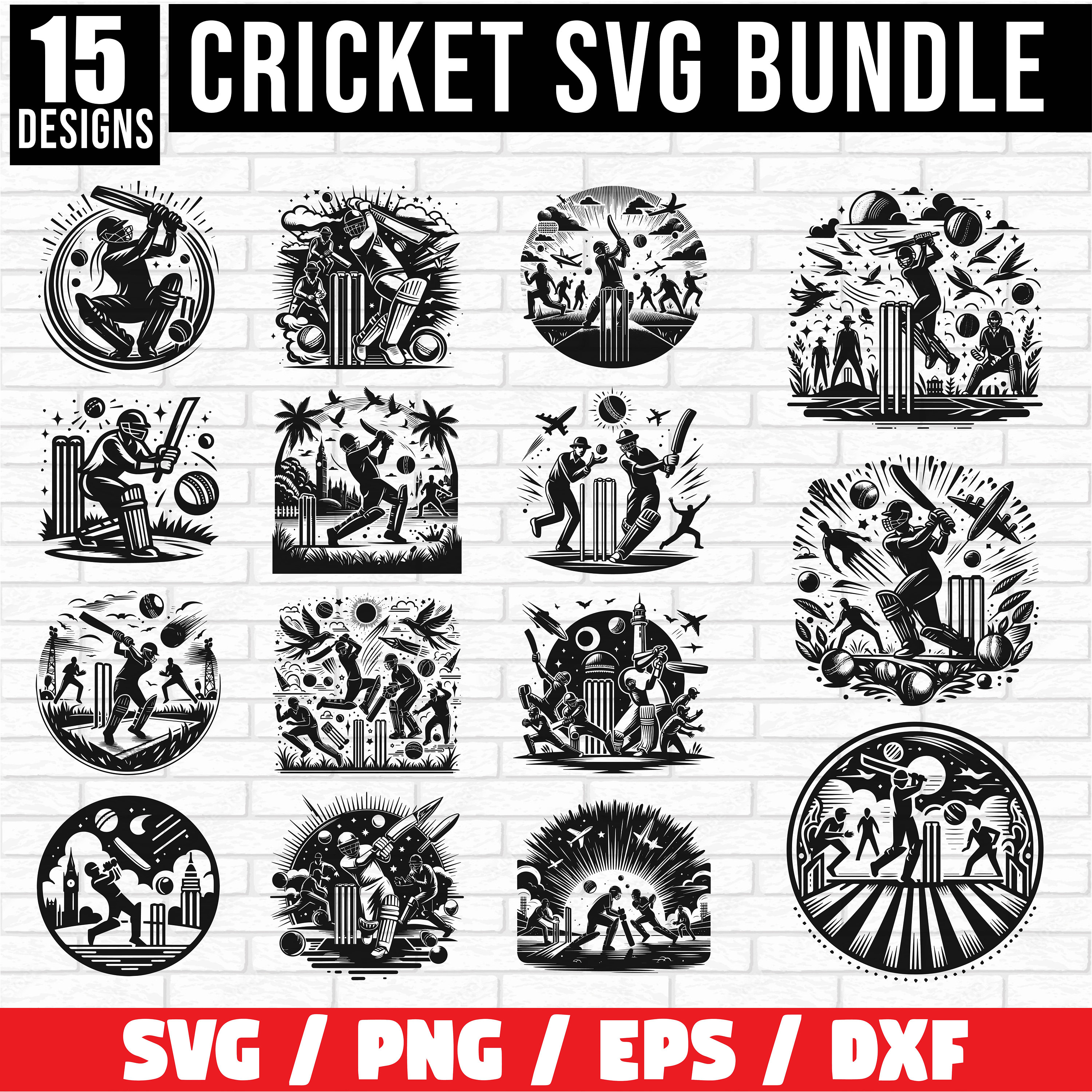 Cricket Svg Bundle, Cricket Svg, Cricket Silhouette, Cricket Clipart ...