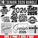 Senior Class of 2026 Svg Bundle, Senior 2026 SVG, Senior Class 2026 SVG ...