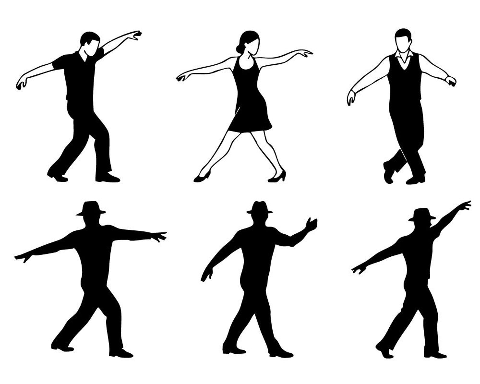 Swing Dance SVG Bundle, Dance Bundle SVG, Dance Clipart, Dance Cut File ...