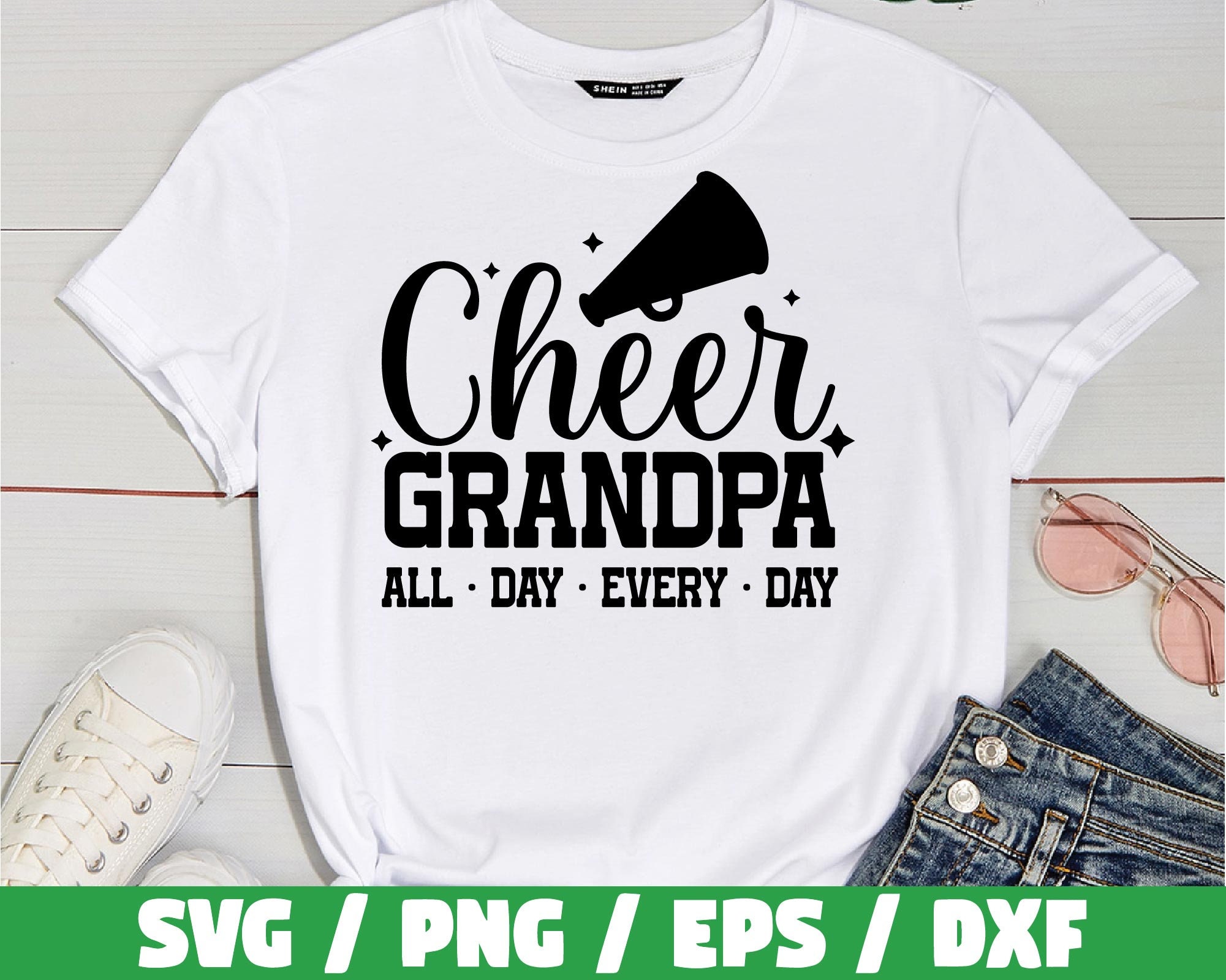 Cheer Family Bundle Svg Design, Cheerleader Bundle, Cheer Mom T Shirt ...