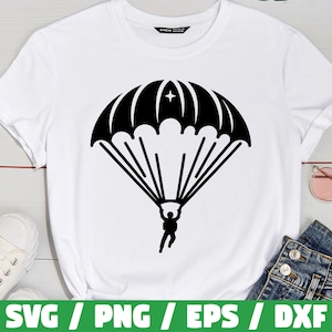 Parachute Svg Bundle, Paramotor Png, Paramotor Pilot Svg, Parachute ...