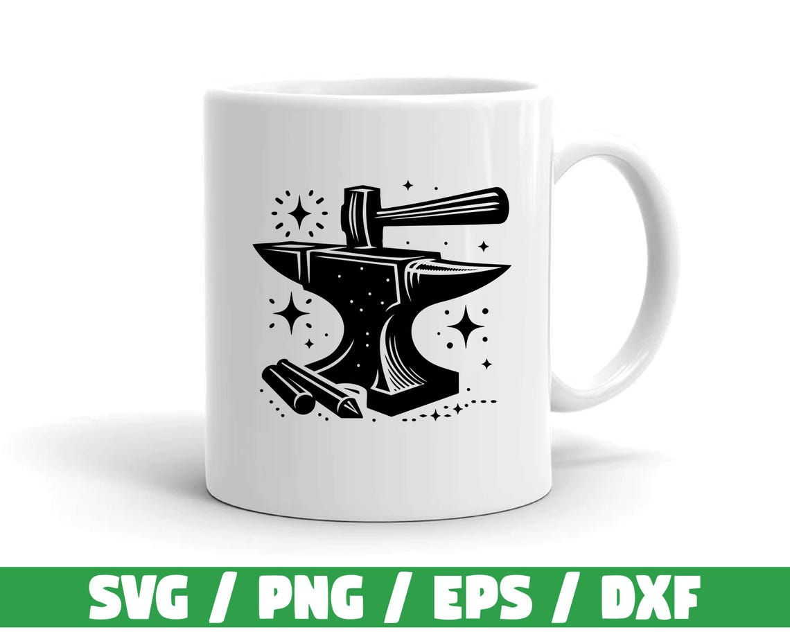 Anvil SVG Bundle, Anvil Dxf, Anvil Png, Anvil Vector, Anvil Clipart ...