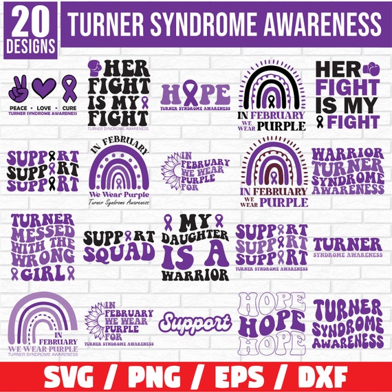 Turner Syndrome Awareness Symbols