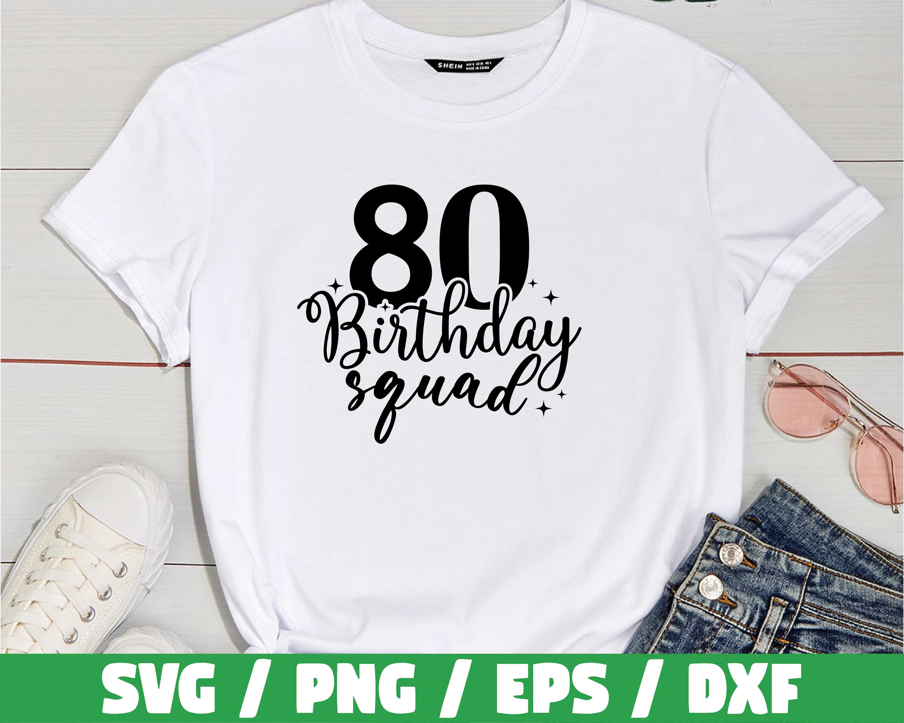 80th Birthday Svg Bundle, Hello Eighty Svg, 80 and Fabulous SVG ...