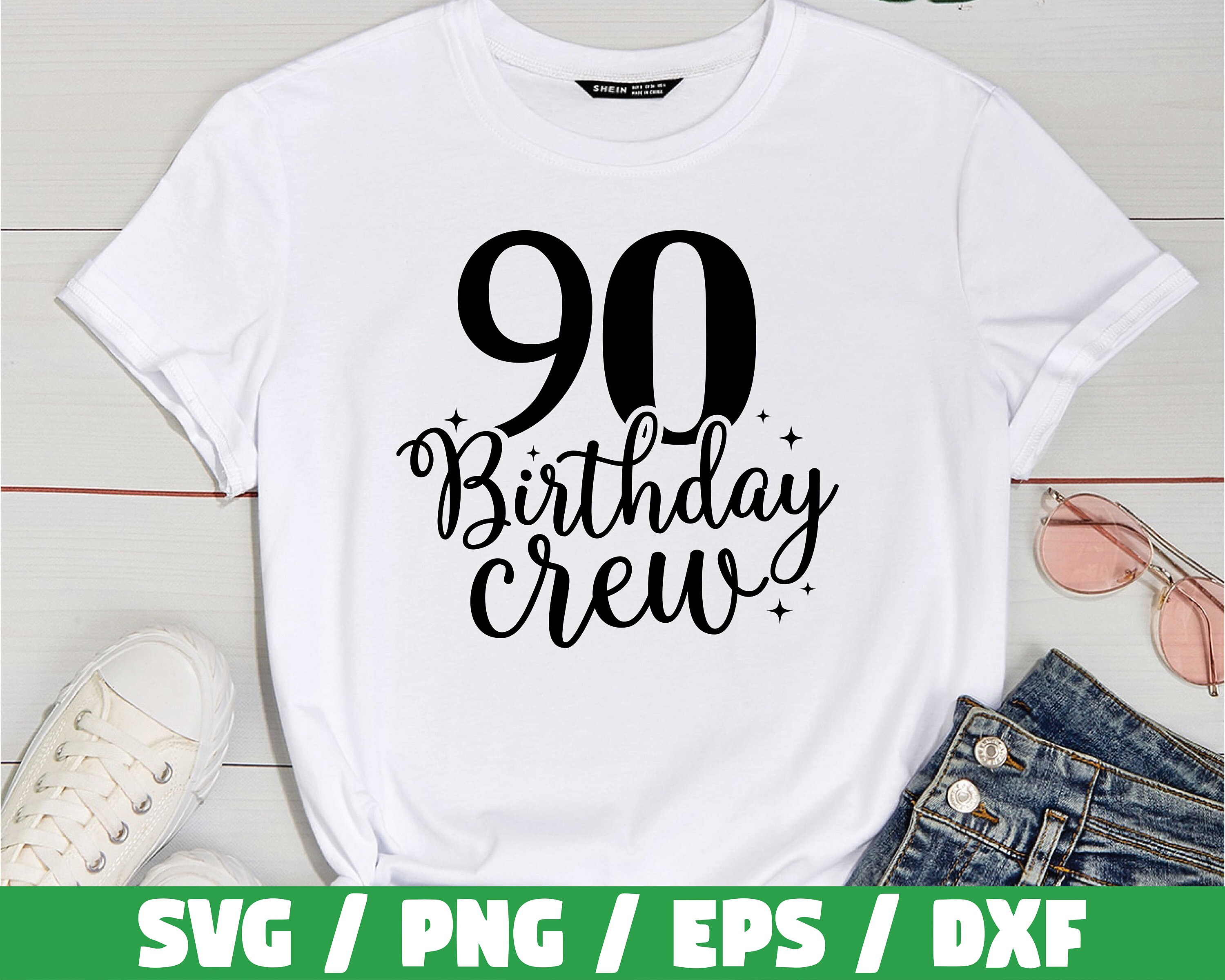 90th Birthday SVG Bundle, 90 and Fabulous SVG, It Took 90 Years to Look ...