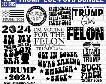 Trump Svg Bundle, Donald Trump Svg, Trump President, Trump Again Svg ...