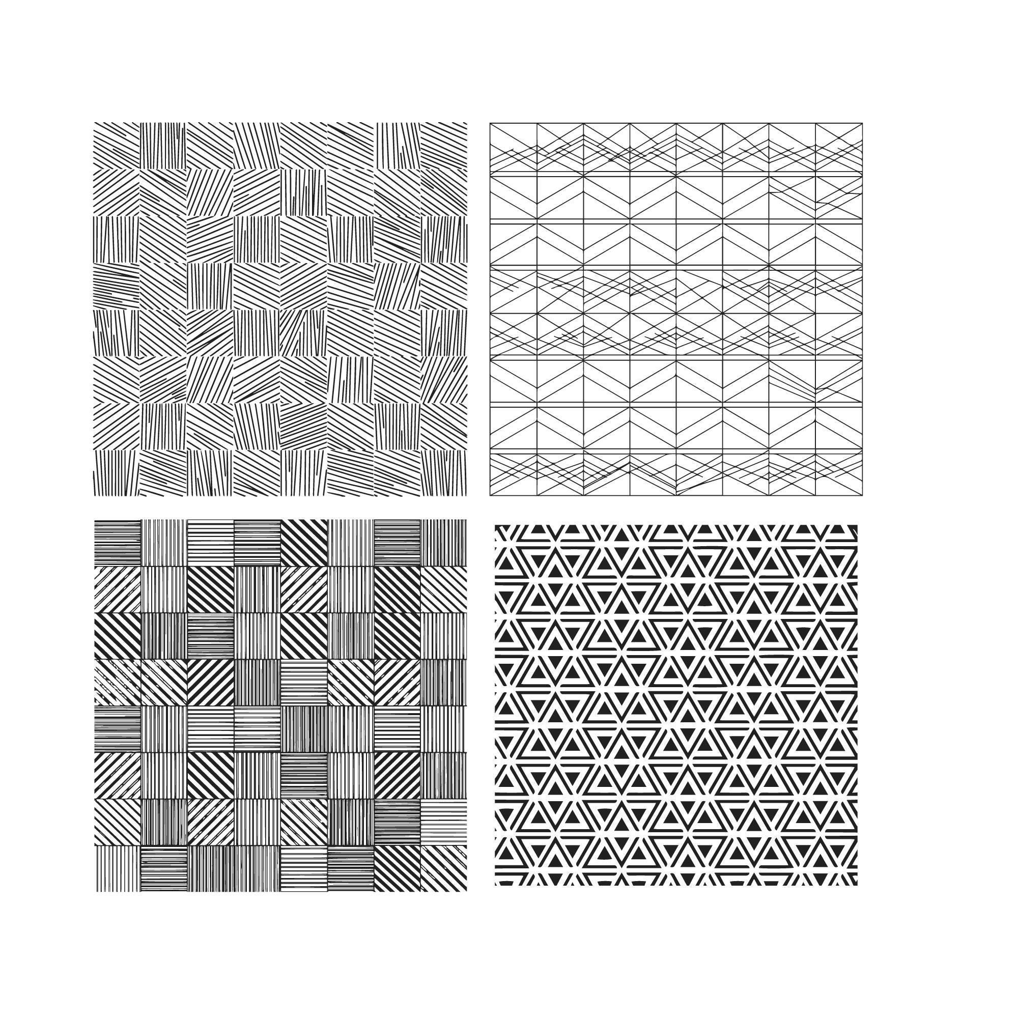 Geometric Seamless Pattern SVG Bundle, Geometric Patterns SVG, Seamless ...