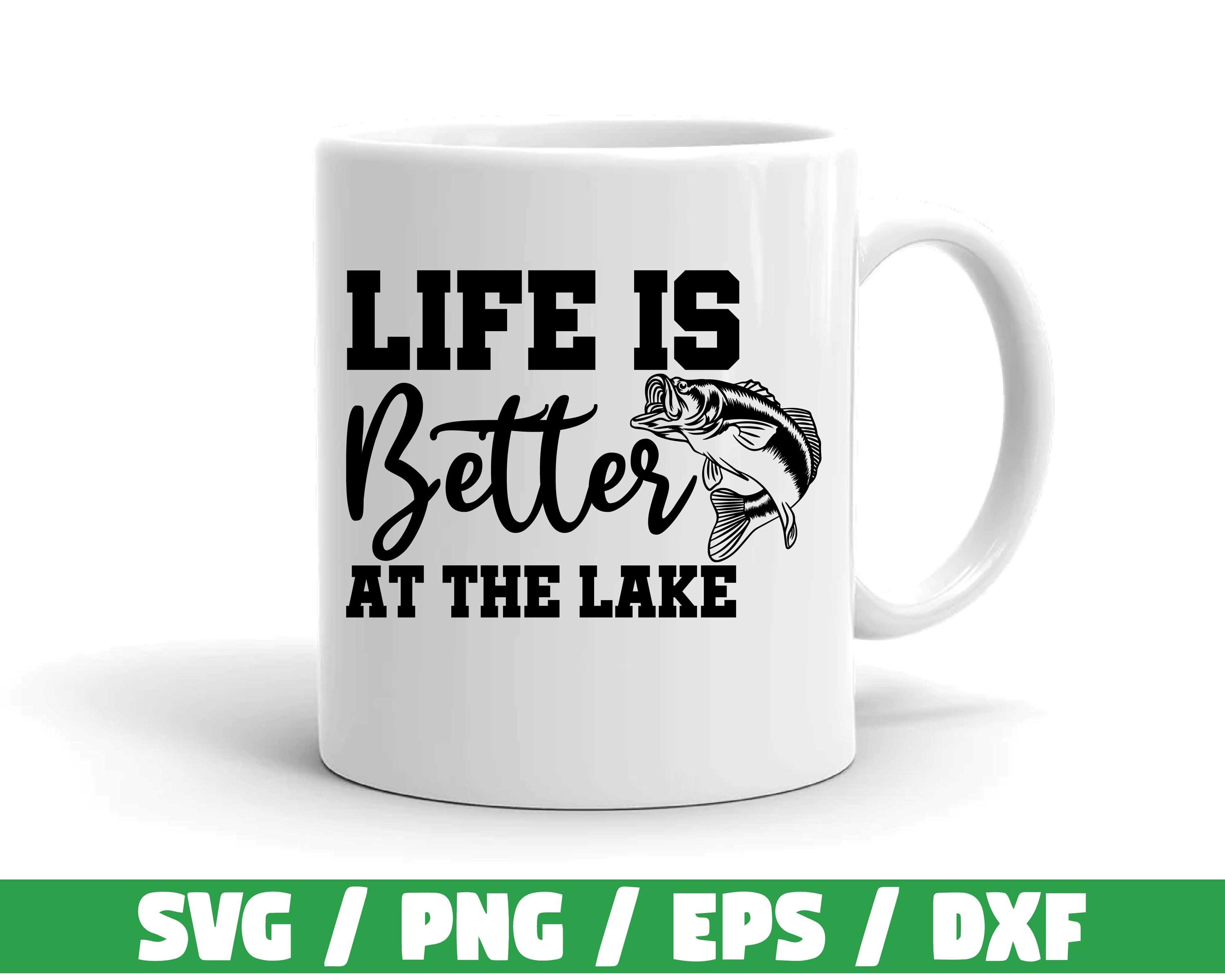 Fishing SVG Bundle, Fish Hook, Quotes, Fisherman Cut Files Commercial ...