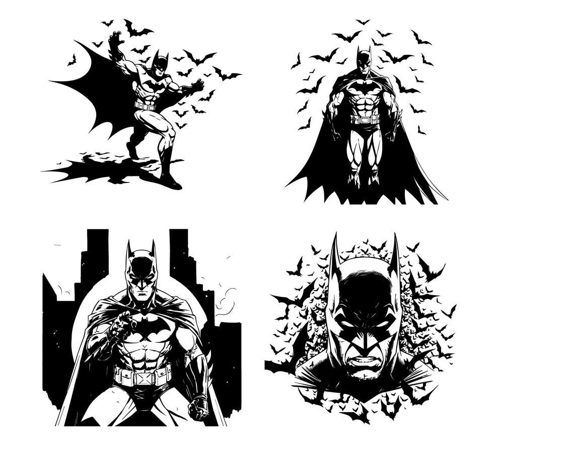 Superhero Svg Bundle, Bat Superhero Svg, Bat Svg, Super Svg, Superhero ...