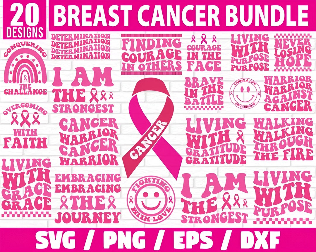 Breast Cancer SVG, Awareness Ribbon Svg, Pink Ribbon Svg, Cancer ...