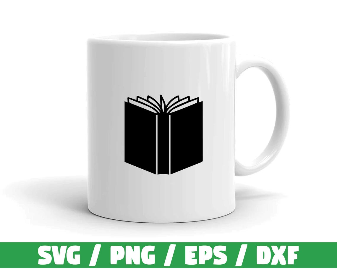 Book Svg Bundle, Book Lover Svg, Book Svg Cut Files, Books Silhouette ...