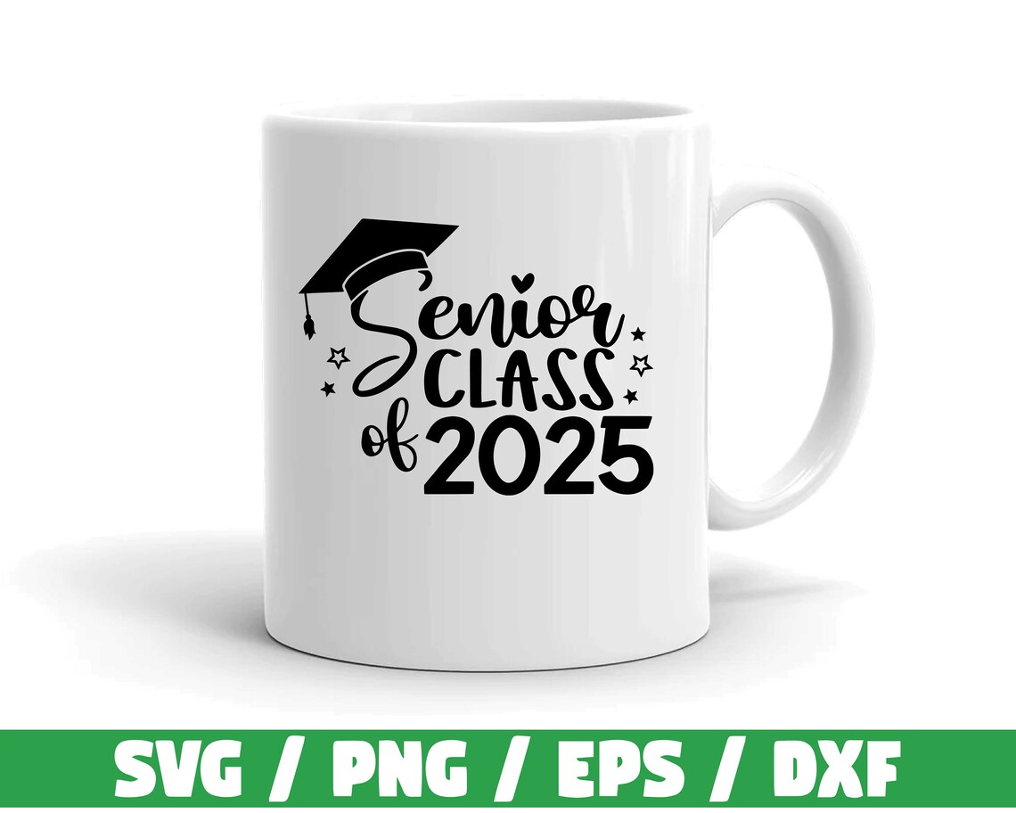Senior 2025 SVG Bundle, Senior 2025 SVG, Graduation Svg Bundle, Senior ...