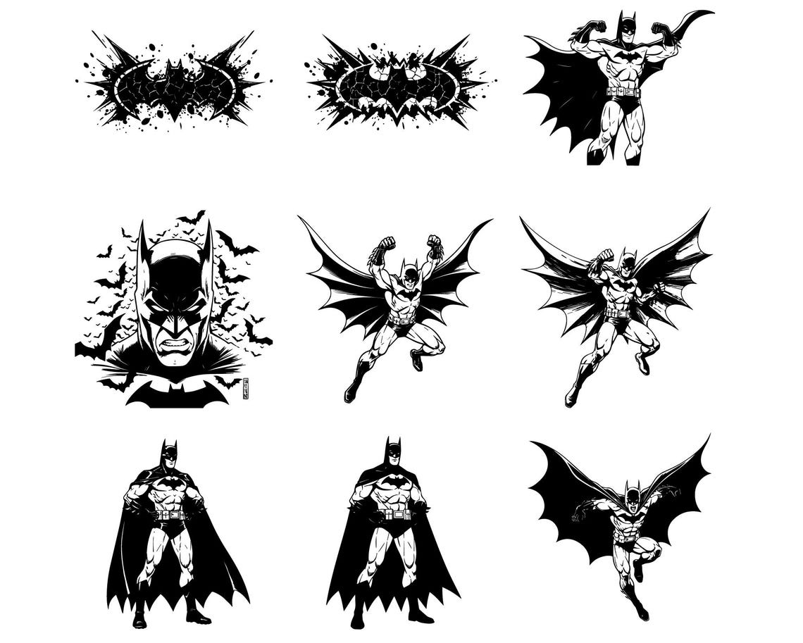 Superhero Svg Bundle, Bat Superhero Svg, Bat Svg, Super Svg, Superhero ...