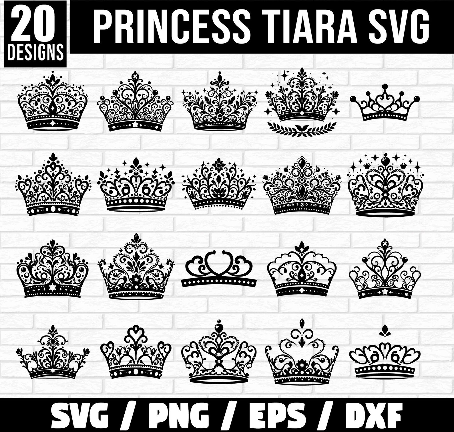 Royal Crown Svg, Png, Princess Svg, King Crown, Queen Crown, Princess ...