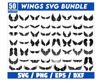 Angel Wings Svg, Angel Wings Clipart, Angel Wings Svg, Wings Svg, Wings ...