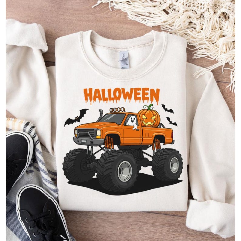 Halloween Truck Png, Monster Truck Png, Boys Halloween Png, Kids ...