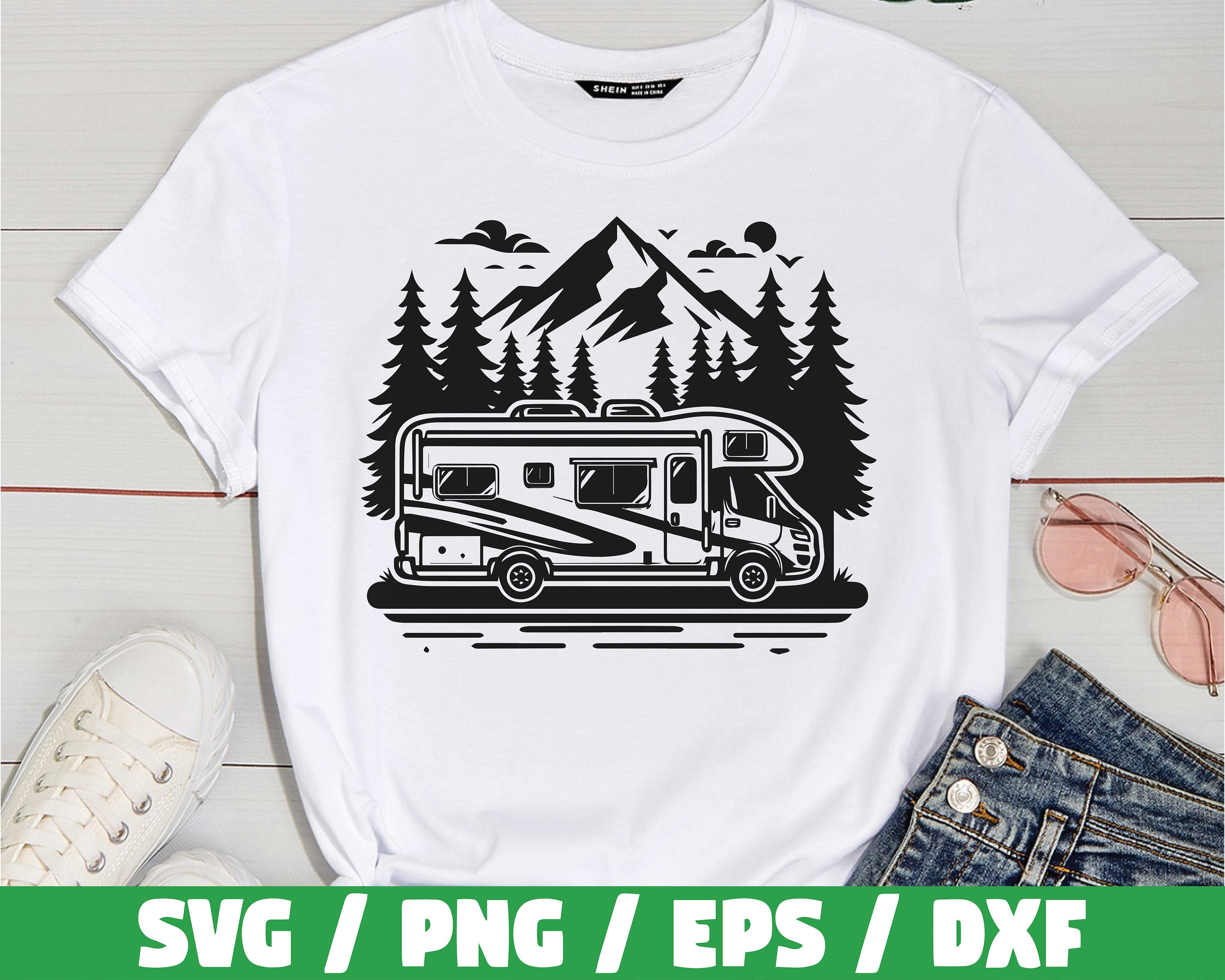 Motorhome SVG Bundle, Camper Svg Bundle, Camping Svg, Trailer Svg ...