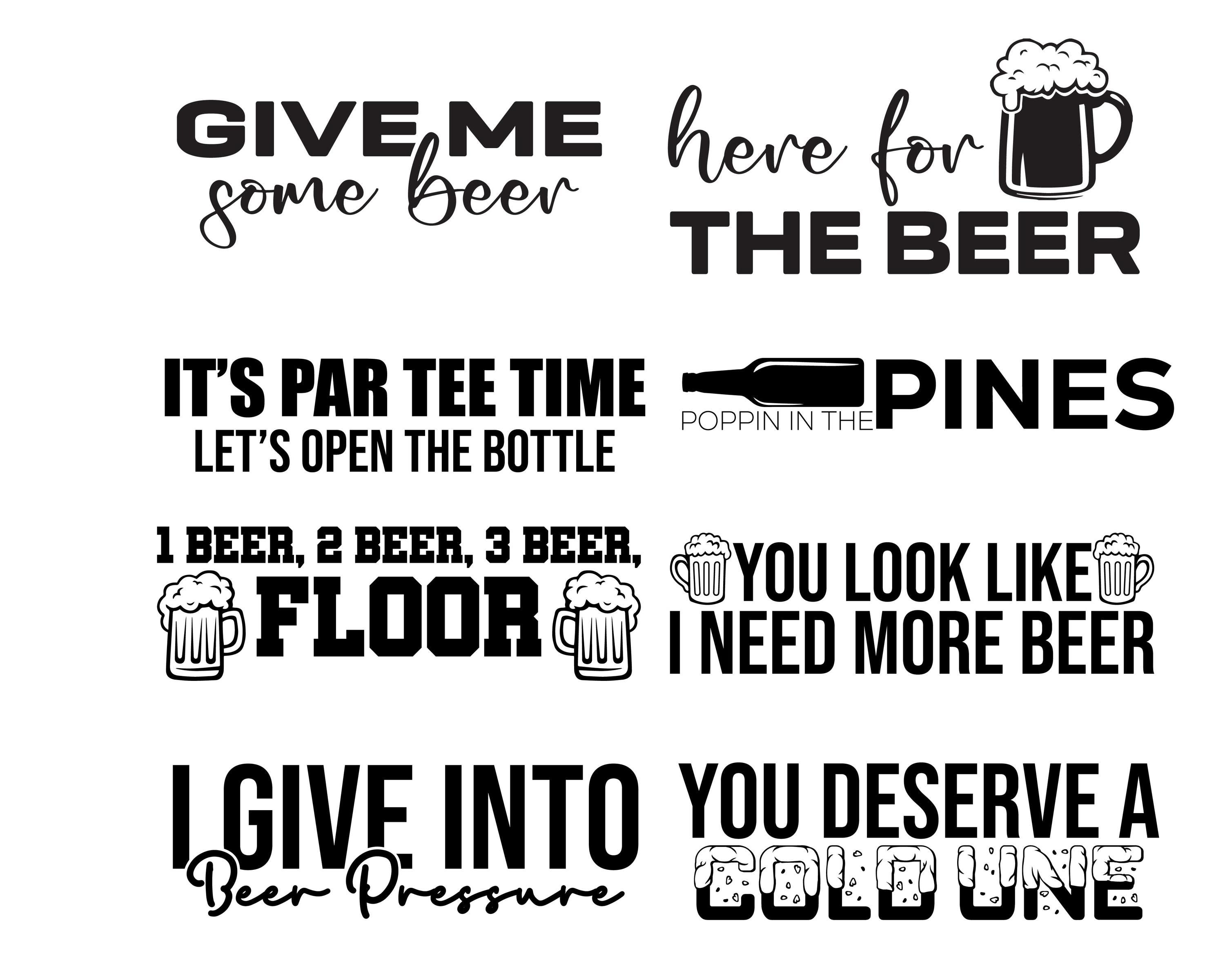 Bottle Opener Svg Bundle, Bottle Cap Opener,beer Lover Gifts, Funny ...