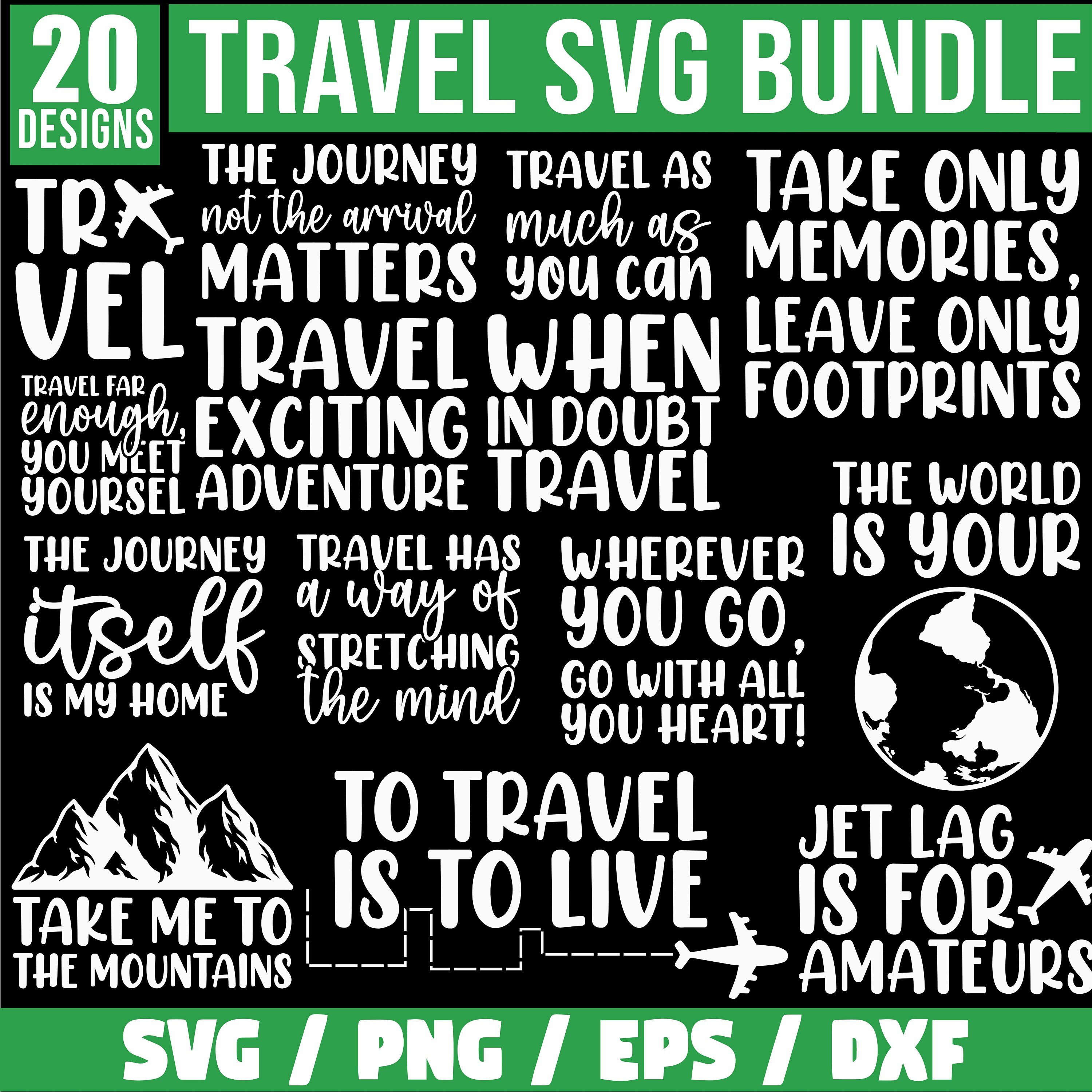 Travel Svg Bundle, Adventure Svg, Travel Svg, Family Trip Vacation SVG ...