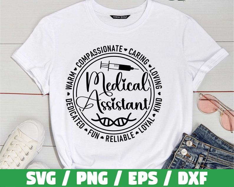Medical Assistant SVG Bundle, Medical Assistant Life Svg, Doctor Life ...