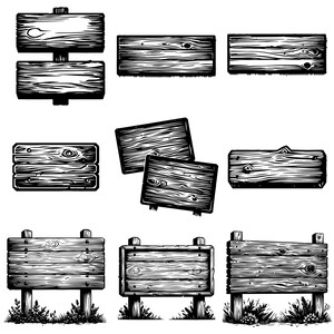 Wood Sign Svg Bundle, Wood Board Svg, Board Pattern Svg Png, Wood Sign ...