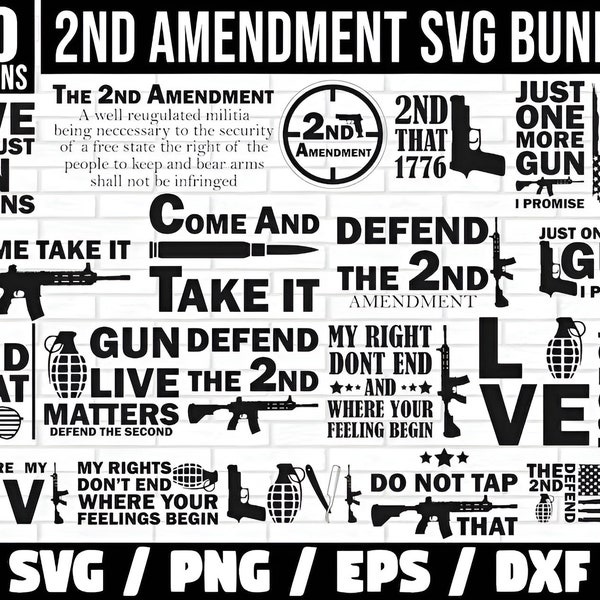2nd Amendment Png - Etsy