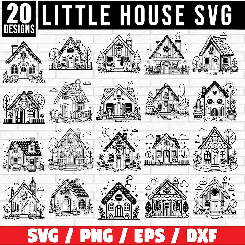 House Svg - Etsy