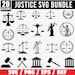 Justice SVG Bundle, Scale of Justice SVG, Law Svg, Lady Justice Svg ...