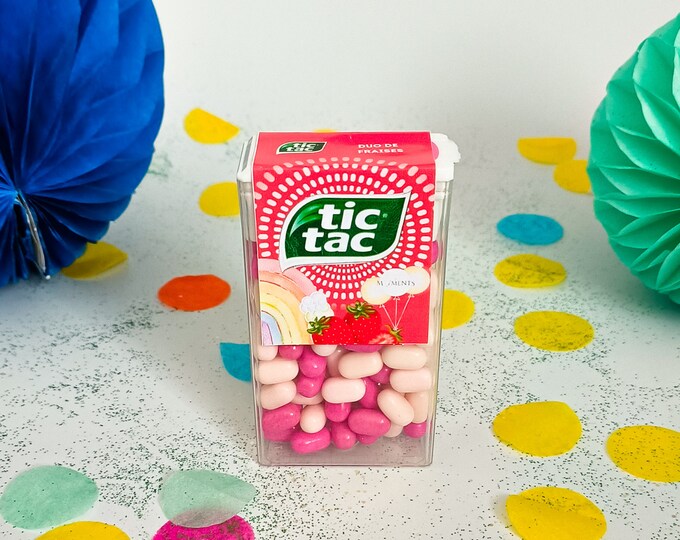 Customizable Tic Tac Candy Box, Theme and Colors of Your Choice - Etsy