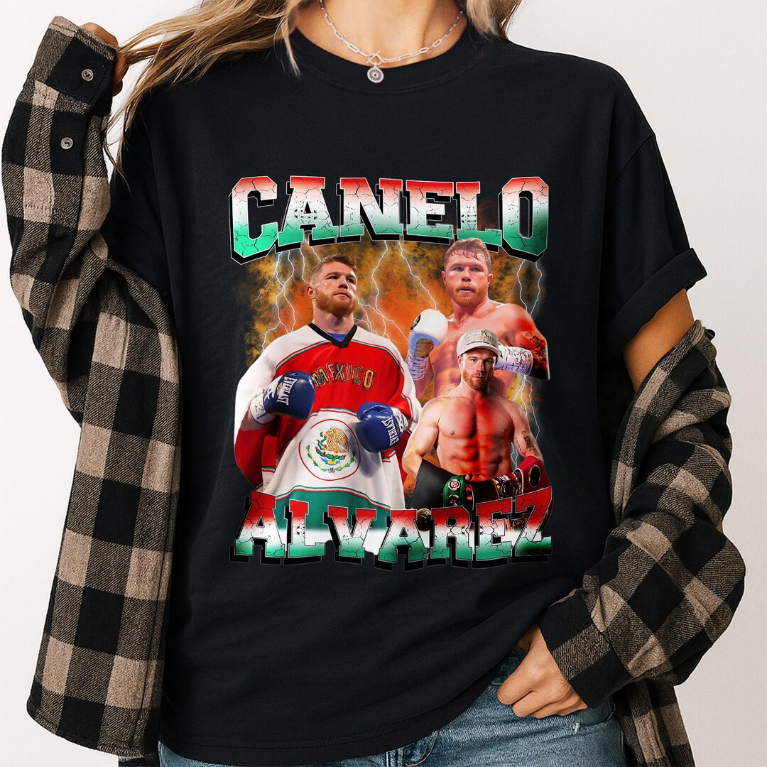 Vintage Canelo Alvarez Bootleg T-shirt, Retro 90s Boxing Graphic Tee ...