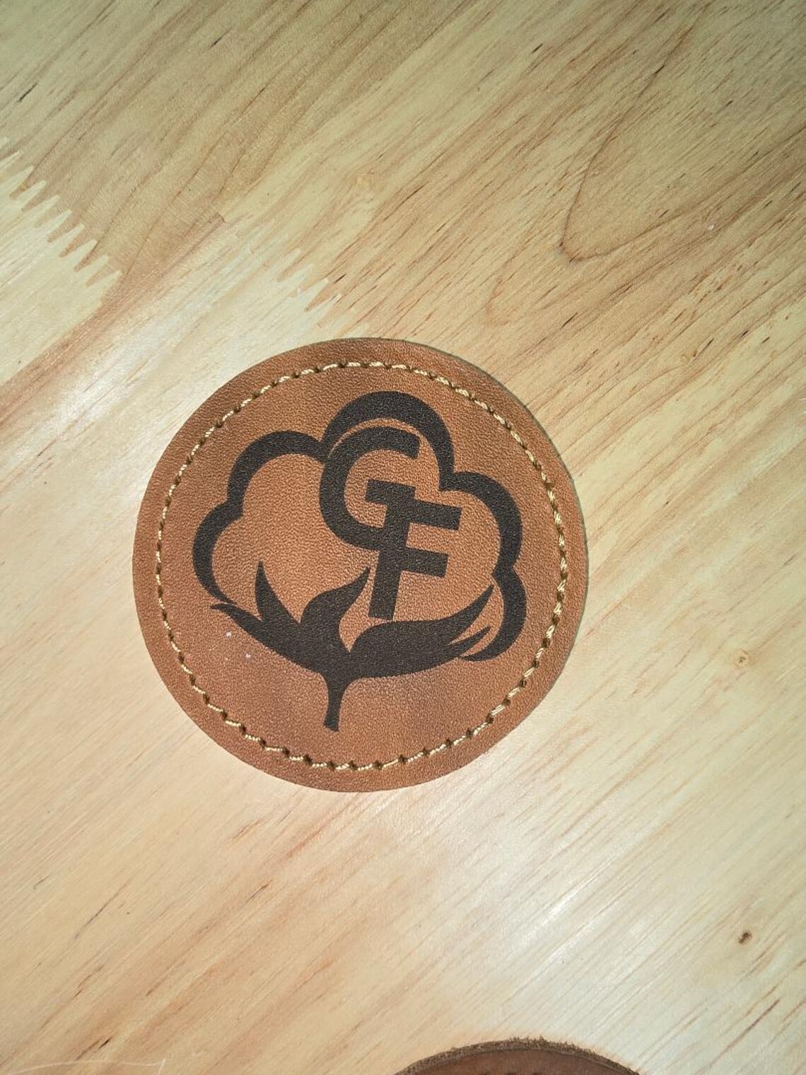 Custom Leather Lasered Hat Patches. - Etsy