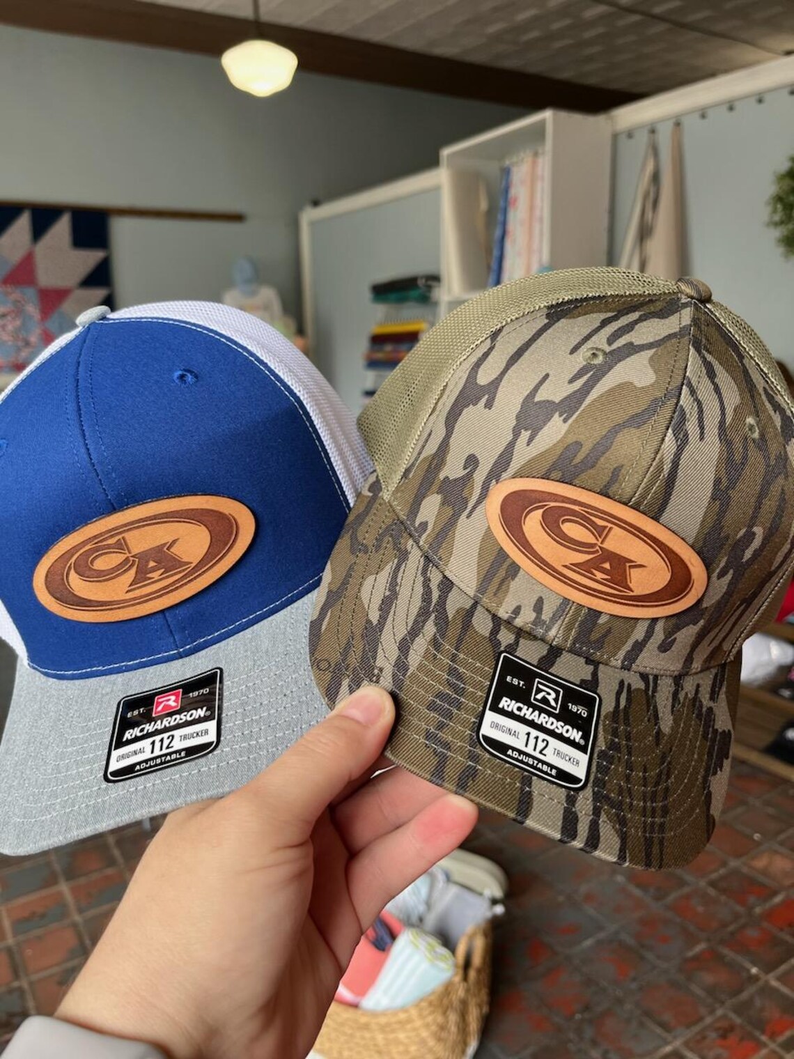 Custom Leather Lasered Hat Patches. - Etsy