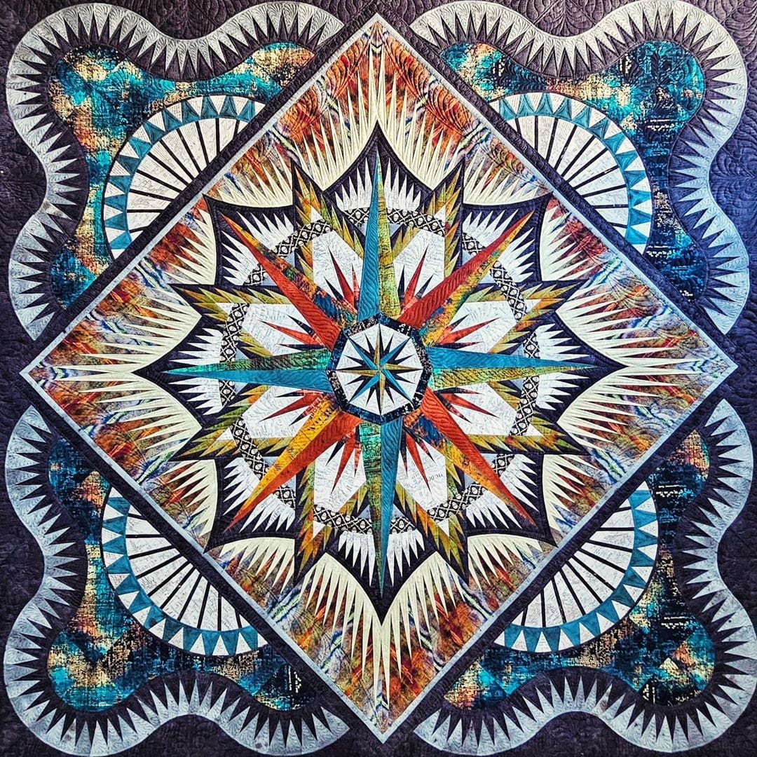 Quiltworx True North QUILT KIT judy Niemeyer Pattern and Fabric for ...