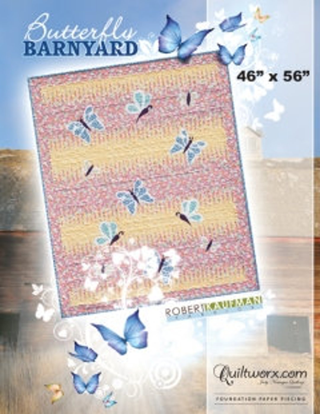Quiltworx Butterfly Barnyard Pattern (judy Niemeyer) Pattern for ...
