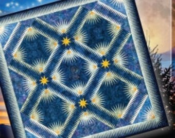Quiltworx Woven Ribbon Star QUILT KIT (judy Niemeyer) Pattern and ...
