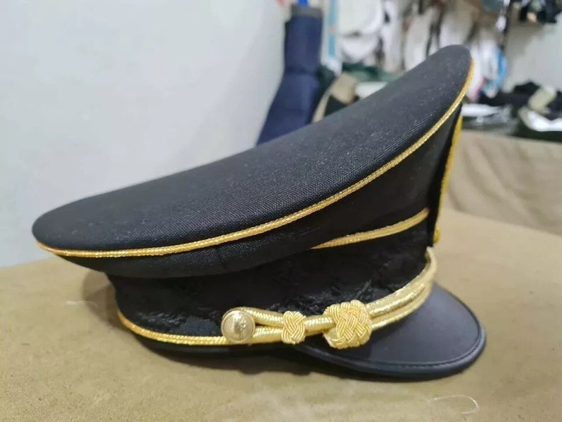 WWII Italian Fascist Militaria Visor Hat Duce of Fascism General ...