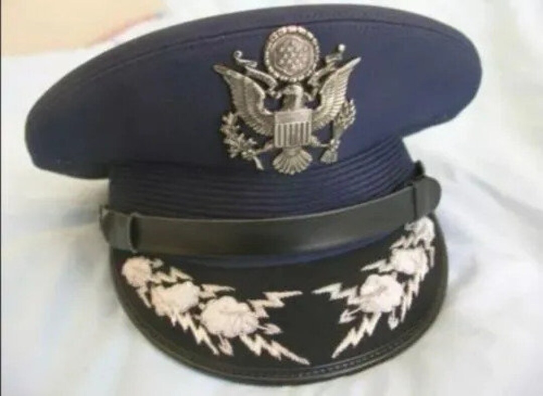 United States US Army Crusher Hat Military Officer Uniform Cap Replica ...