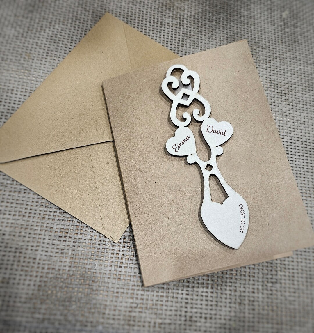 Personalised Engraved Love Spoon Magnet Customizable Gift - Etsy UK