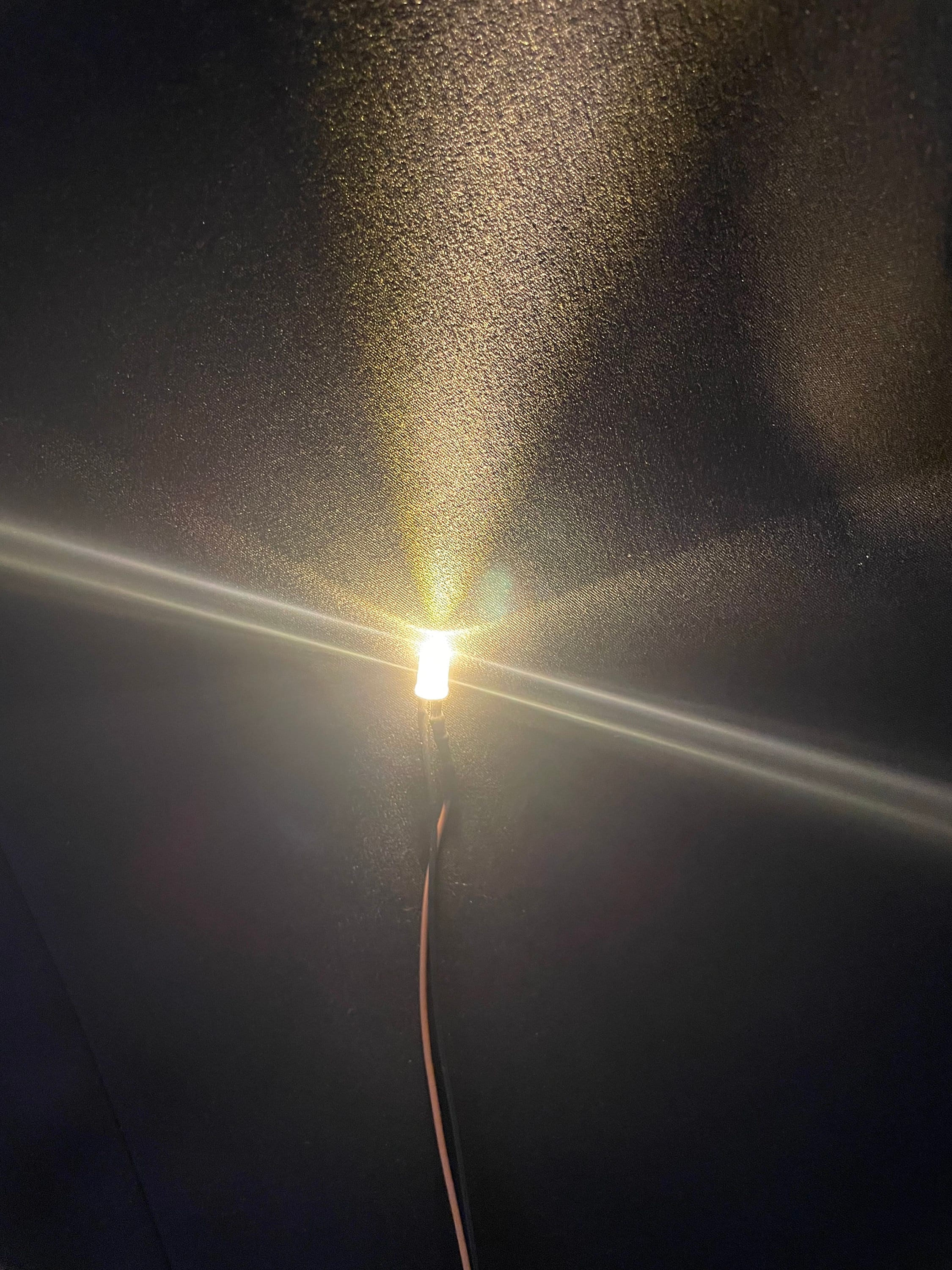 Prewired Single LED Light Assembly With On/off Switch & 3 Volt Battery ...