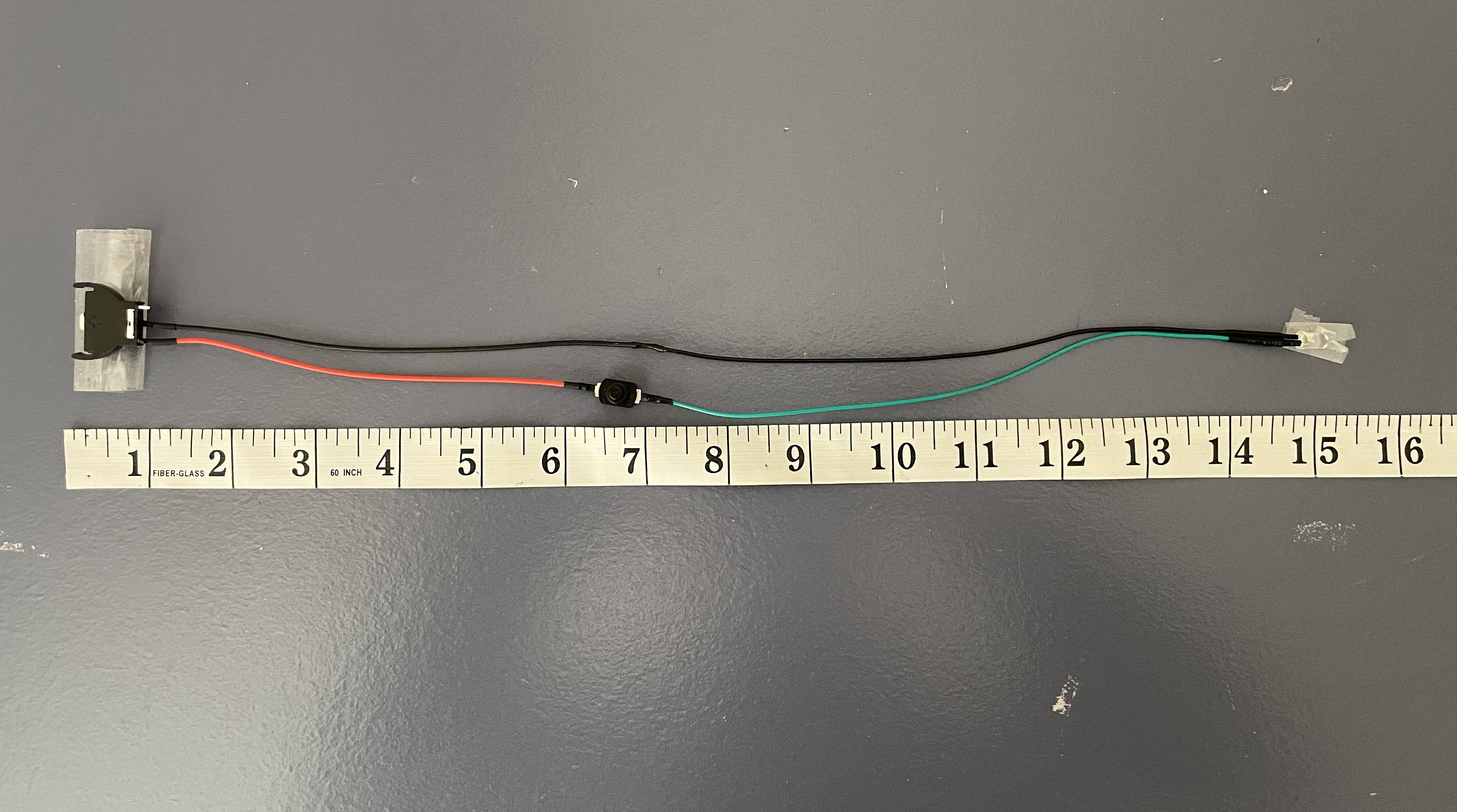 Prewired Single LED Light Assembly With On/off Switch & 3 Volt Battery ...