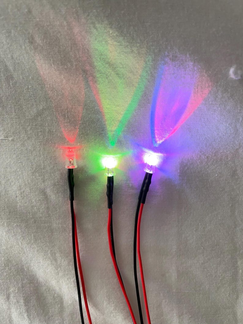 RGB Flashing LED With On/off Switch - Etsy