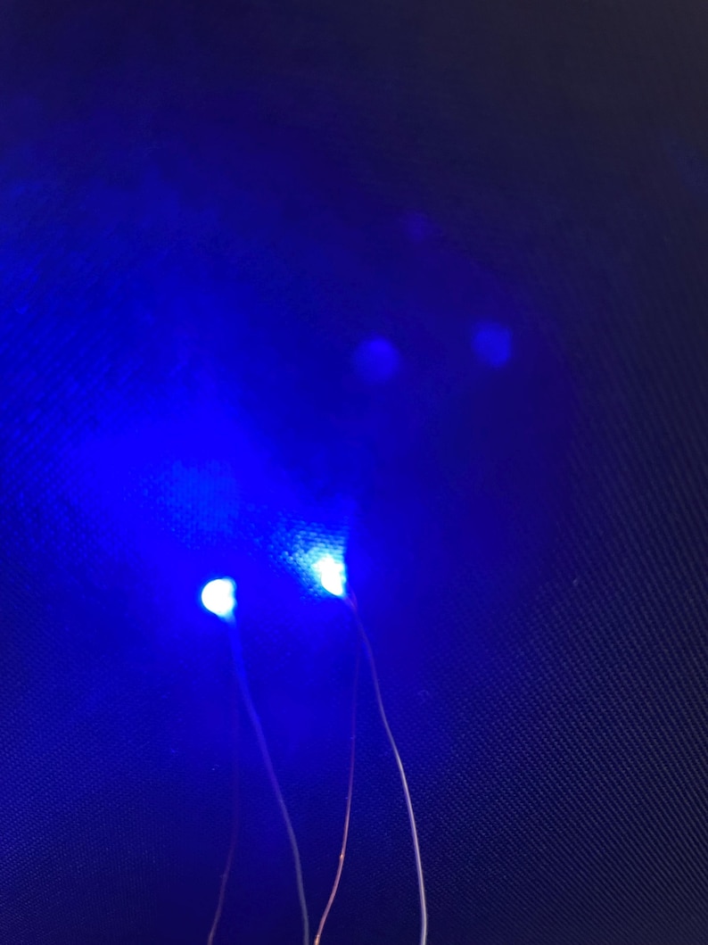 Prewired Double Micro LED Light Assembly With On/off Switch & 3 Volt ...
