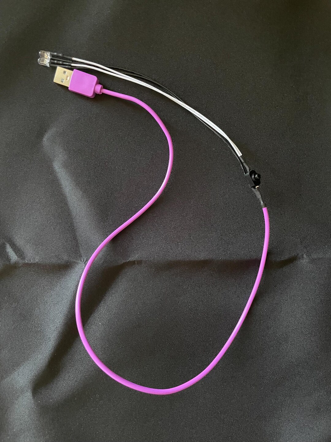 Prewired Double LED Light Assembly With On/off Switch & USB Connector ...