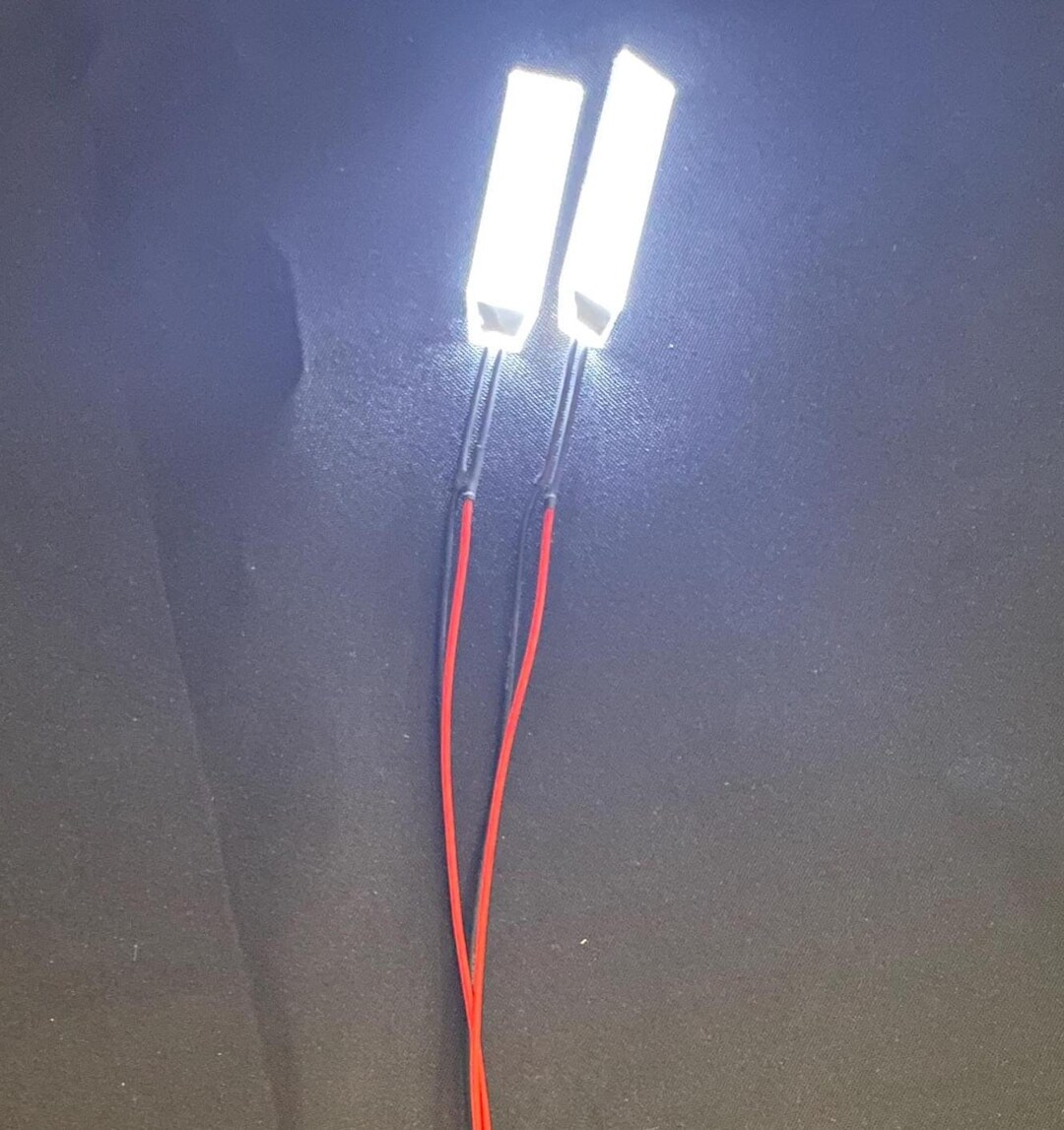 Prewired Double White LED Backlight Assembly - Etsy
