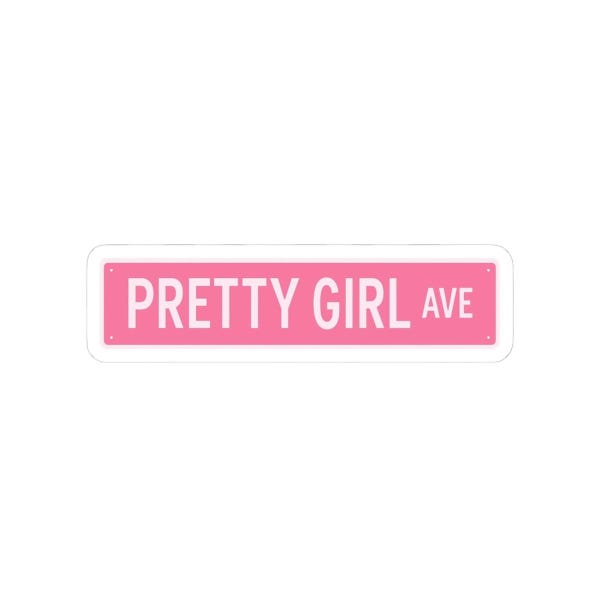 Pretty Girl Ave Sign - Etsy